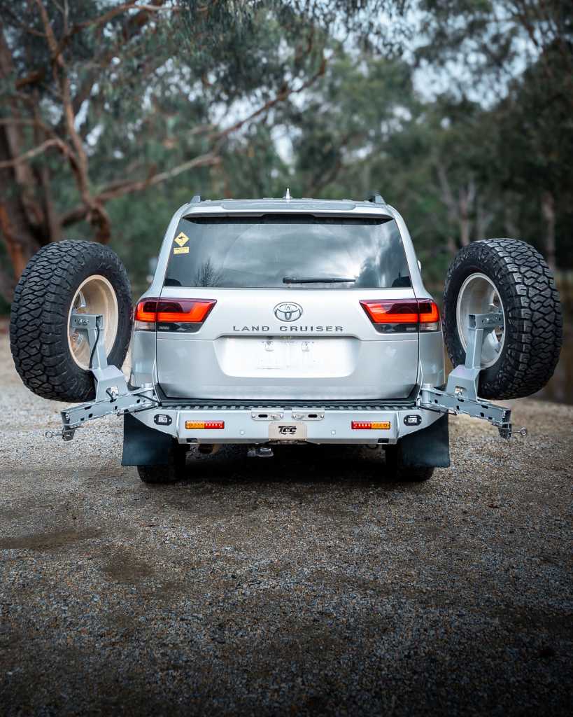 Toyota Landcruiser 300 Series Rear Bar - The Cruiser Company