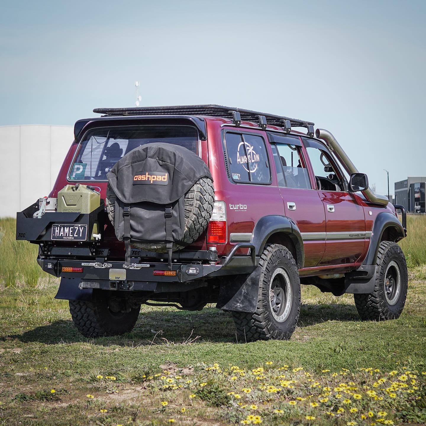 80 Series Rear Bar – 100% Australian Made