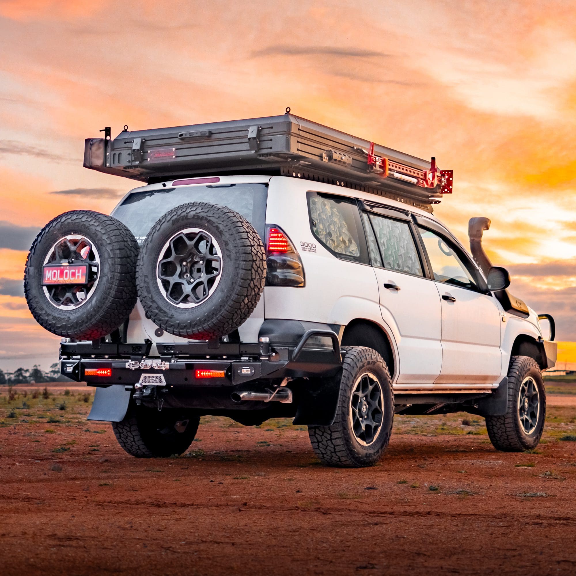 120 Prado Rear Bar – Australian Made & Built to Last