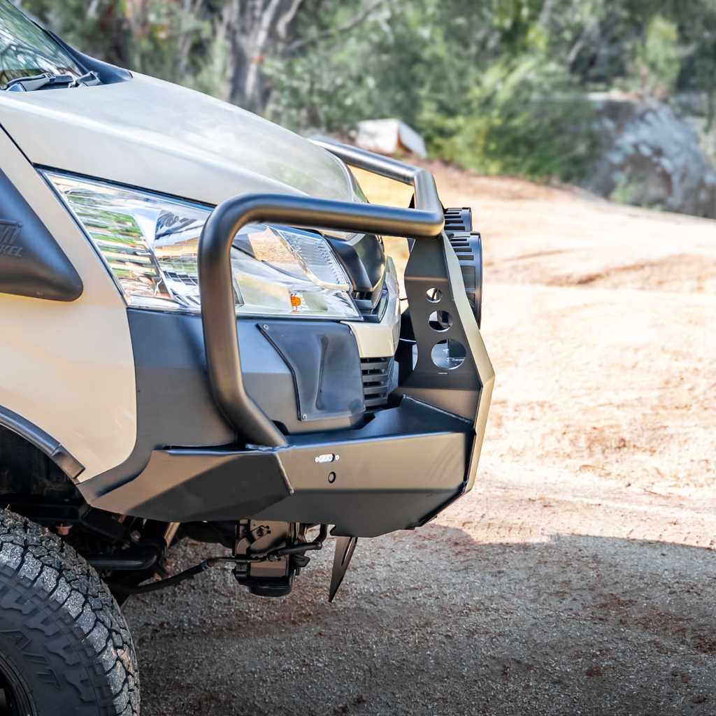 Toyota Hiace Bull Bar – Australian Made, Air Bag Compliant